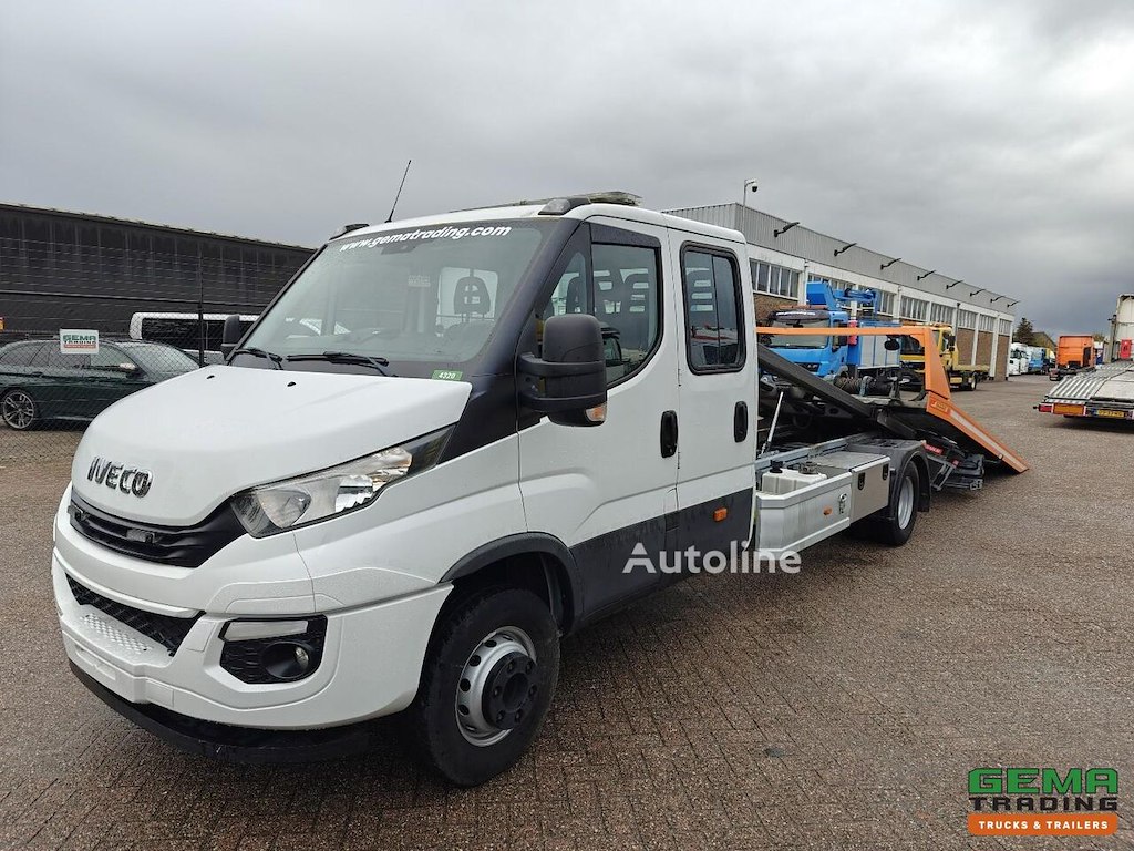 IVECO 70C18 4x2 Double Cab Euro6 - Jige Simplex 3T5 + 1095KG Girder - šlep auto < 3.5t