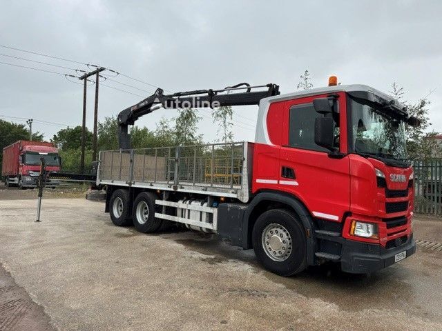 Scania G500 kamion s ravnom platformom