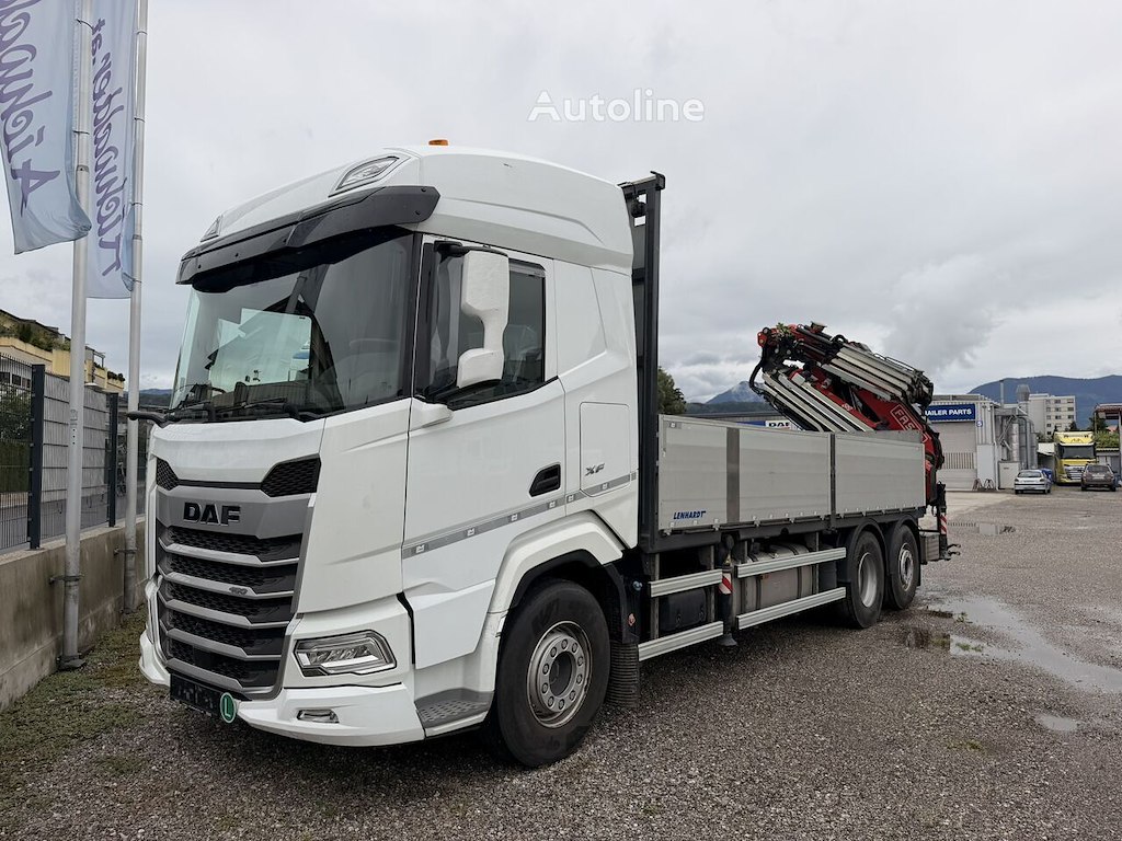 DAF XF 480 kamion s ravnom platformom