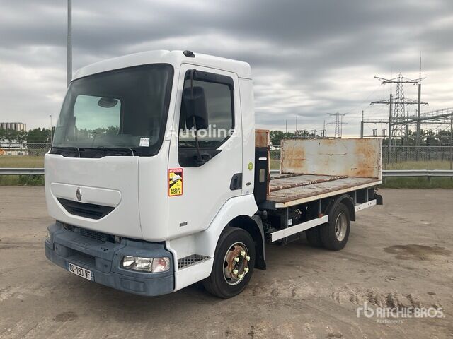 Prodaje se Renault Midlum 210 kamion s ravnom platformom na aukciji