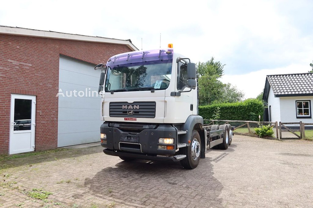 MAN TGA 26.350 / 6x2 / Handgeschakeld / Euro4 kamion šasija