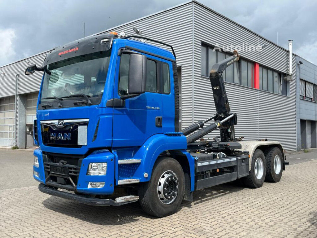 MAN TG-S 26.470 Radstand kamion rol kiper