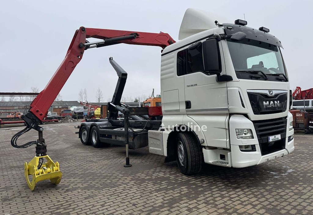 MAN TGX 26.510 kamion rol kiper