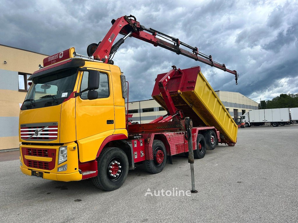 Volvo FH500 8X2*6 + CRANE HIAB + LIFT HIAB + VEB + FULL AIR kamion rol kiper