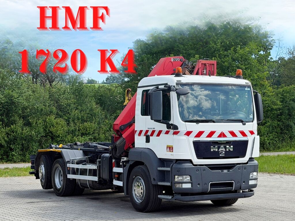 MAN TGS 26.360 kamion rol kiper