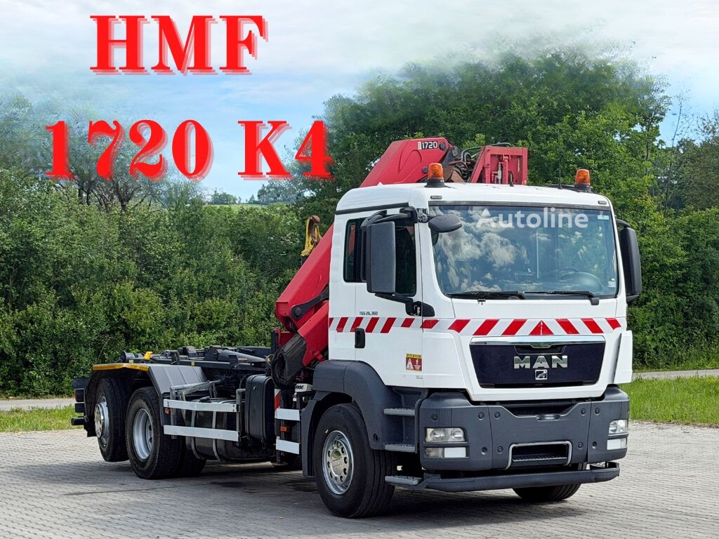 MAN TGS 26.360 kamion rol kiper