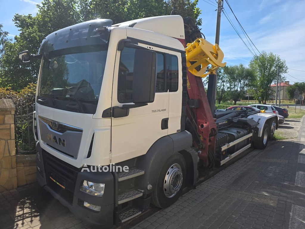 MAN TGS 26.400 kamion rol kiper