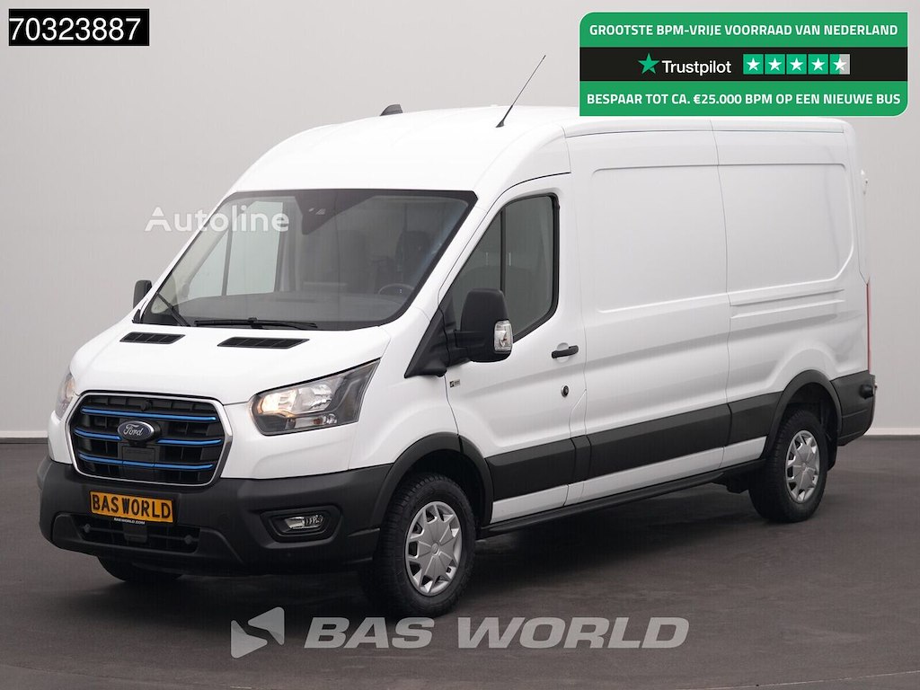 Ford e-Transit 184pk L3H2 L3 Elektrisch 68kWh 317km WLTP Navi Airco C laki furgon