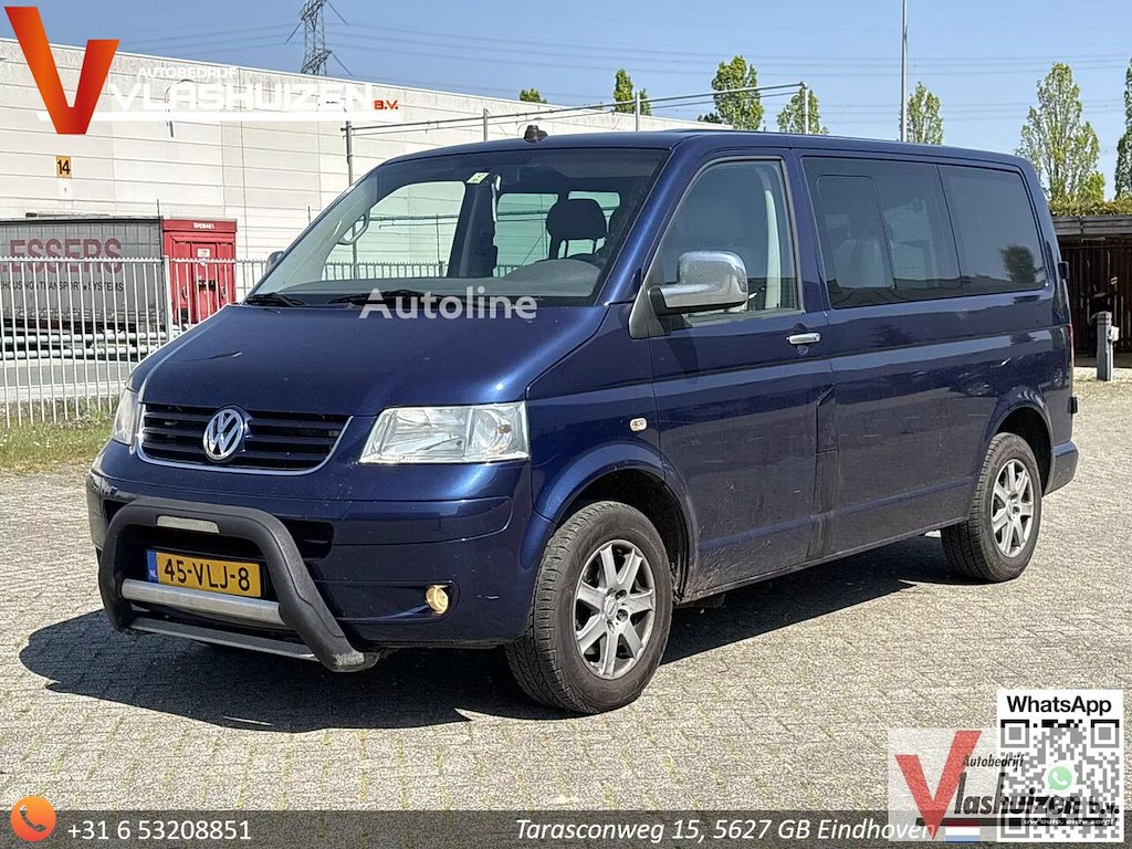 Volkswagen Transporter 2.5 TDI 300 Dubbel Cabine | € 4.850,- MARGE! | Autom kombi minibus