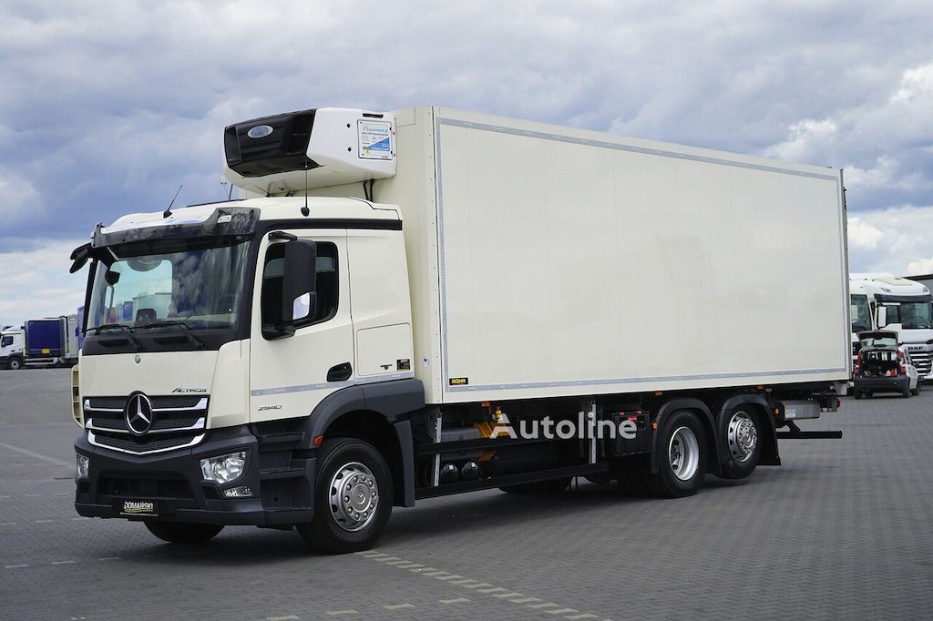 Mercedes-Benz ACTROS / 2540 / ACC / E 6 / CHŁODNIA + WINDA / 20 PALET / OŚ SKR kamion hladnjača