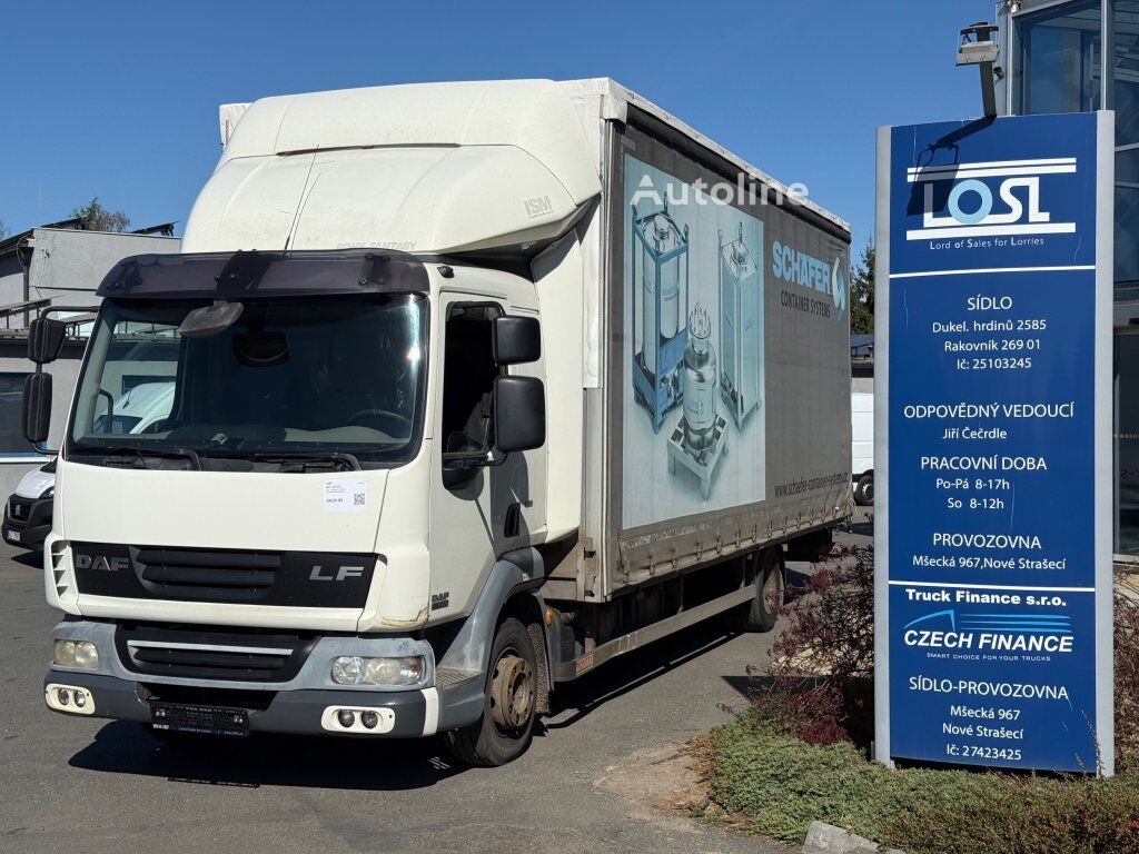 DAF LF45.210 EEV kamion sa klizna zavesa cerada