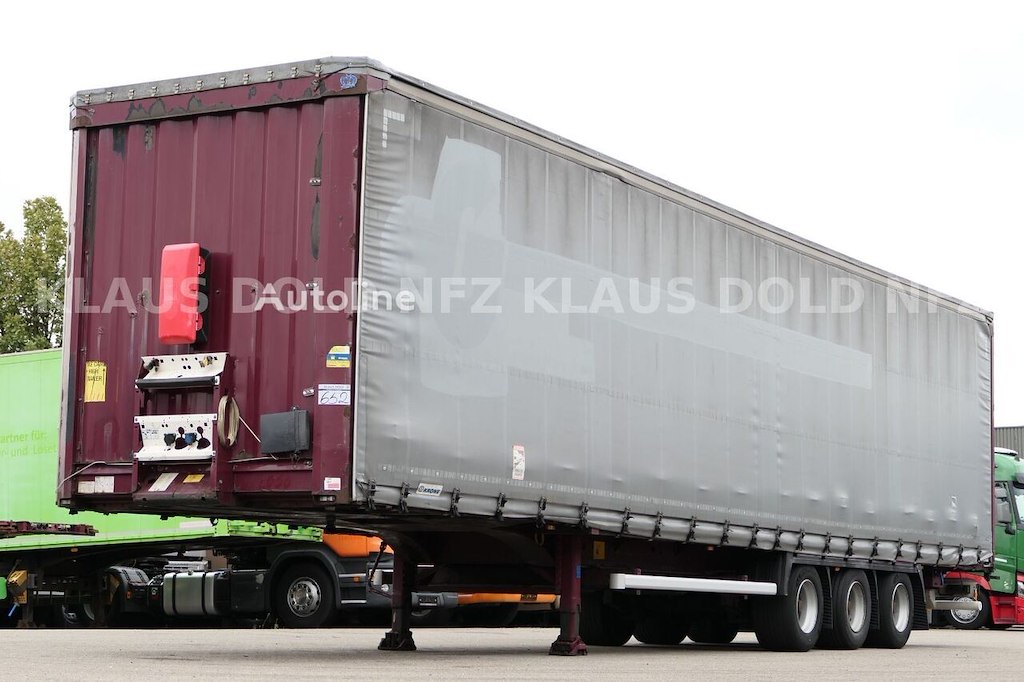 Krone Pritsche Plane XL curtainsider semi-trailer poluprikolica sa kliznom ceradom