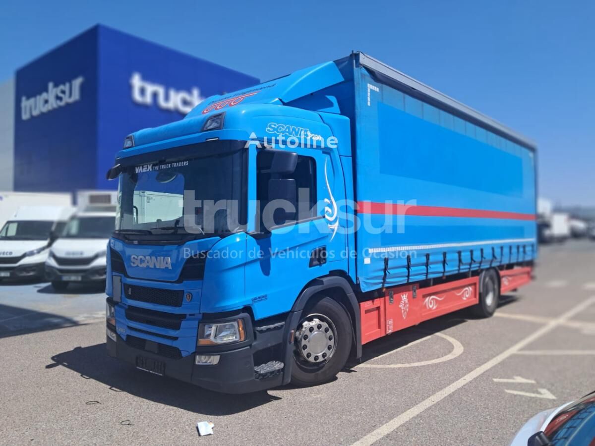 Scania P280.18 LONA kamion sa klizna zavesa cerada