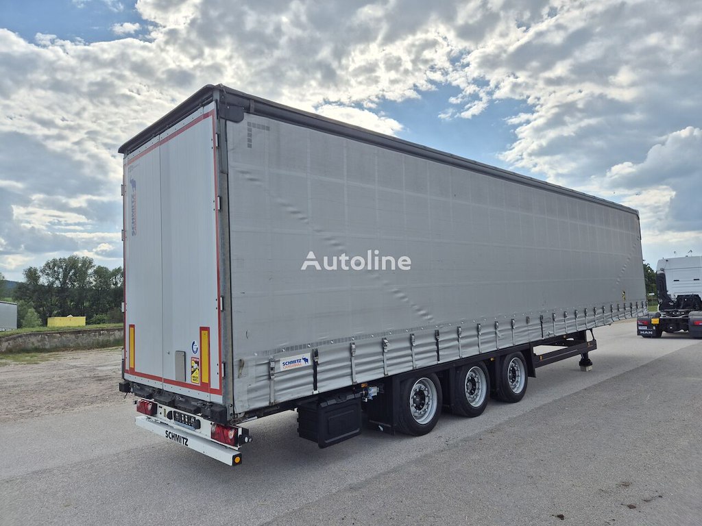 Schmitz Cargobull VARIOS smart board from Germany 22.5' lifted roof poluprikolica sa kliznom ceradom