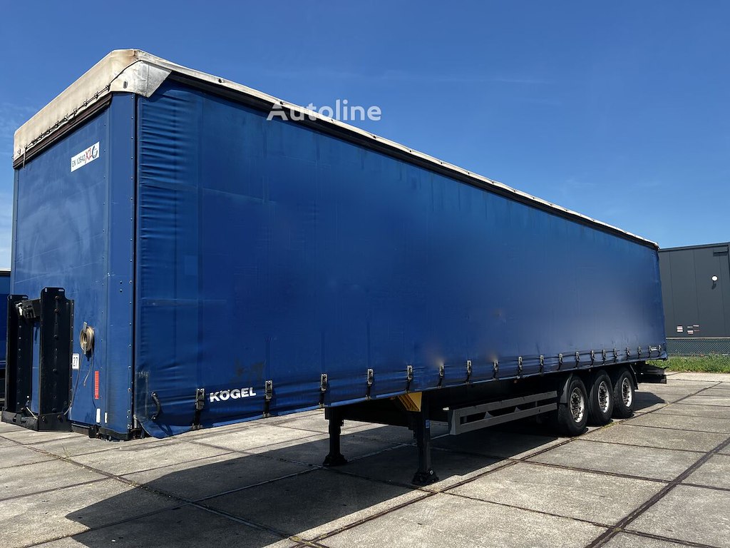 Kögel S 24-1XLIFTAS -APK(TUV) 06-09-2026-HOLLAND OPLEGGER poluprikolica sa kliznom ceradom