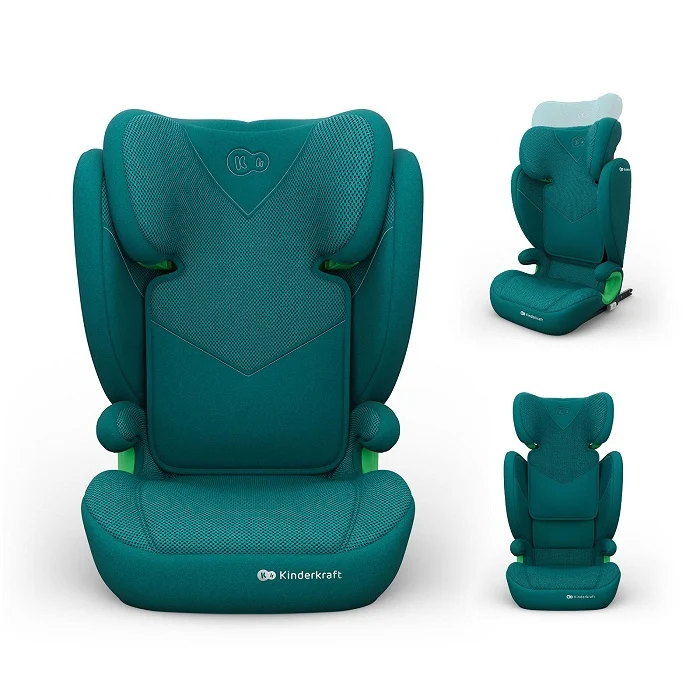KINDERKRAFT AUTO SEDIŠTE JUNIOR FIX 2 PLUS I-Size 100-150cm GREEN