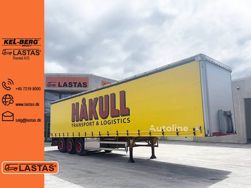 Danson 3 axle Curtainsider/ 3 achse Planenauflieger poluprikolica sa kliznom ceradom
