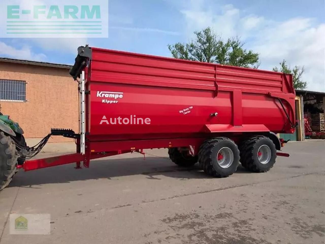 Krampe big body 790 poluprikolica kipera