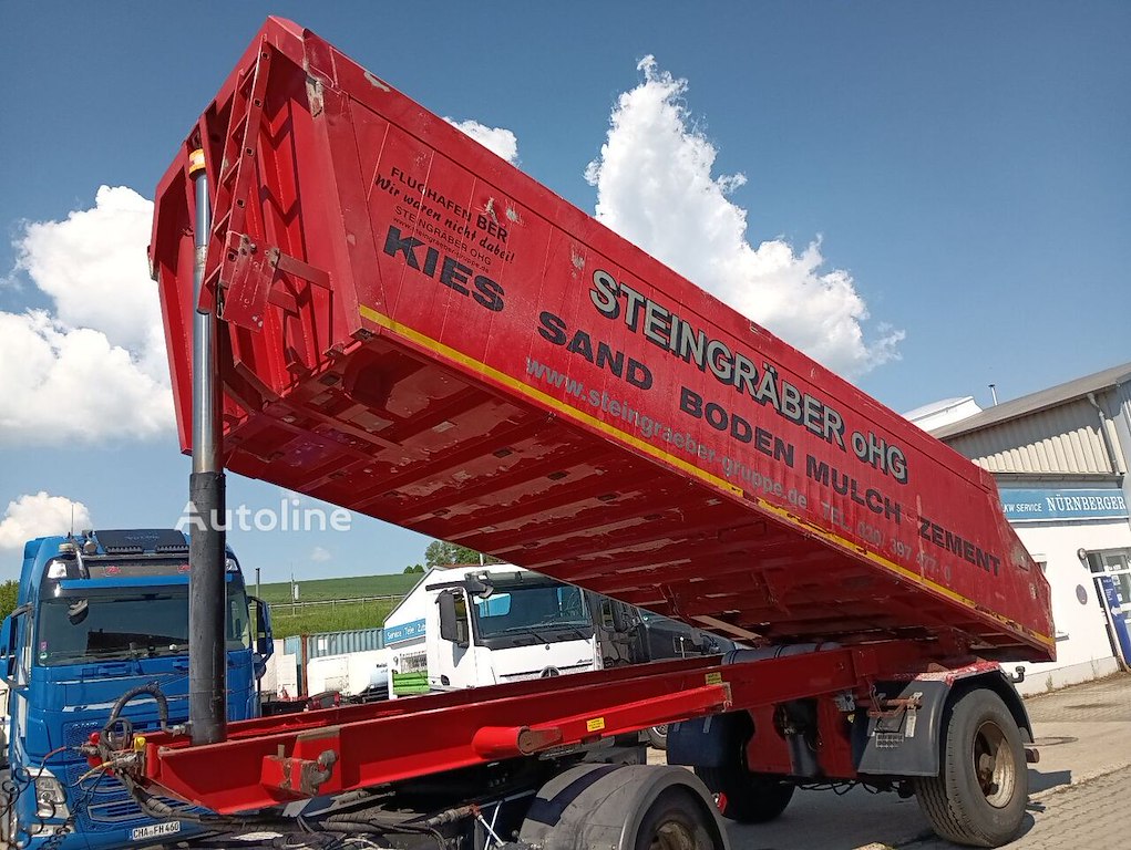 Nova Primetzhofer 1-A Lenksattel AluKippmu 4,25t 17m3 poluprikolica kipera
