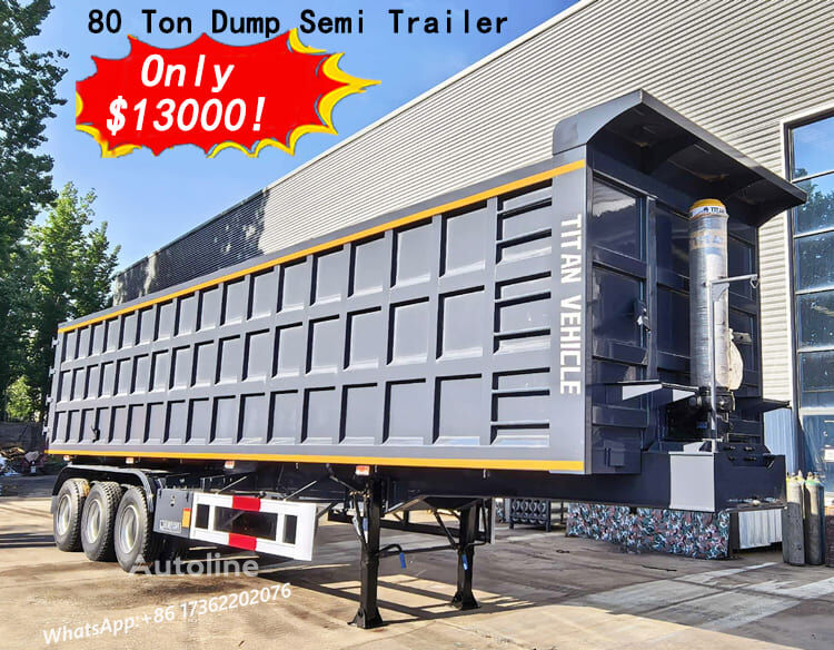 Nova Titan Rear Semi Dump Trailers in Stock! poluprikolica kipera