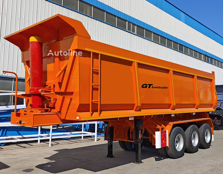 Nova GTS Trailer 3 Axle Africa Tipper Trailer Customized for Ghana poluprikolica kipera