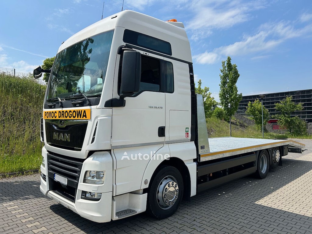 MAN TGX 26.470 / NEW GALVANIZED TOW TRUCK autotransporter