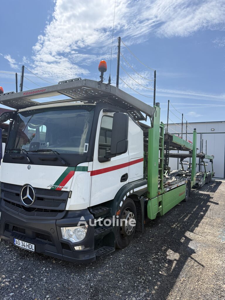Mercedes-Benz Actros autotransporter + prikolica autotransportera