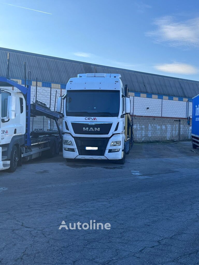 MAN TGX 440 autotransporter + prikolica autotransportera