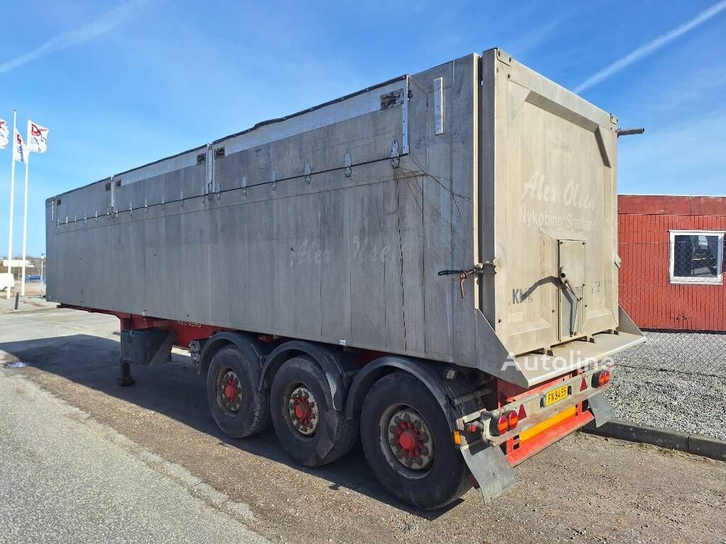 Kel-Berg 3 akslet 48 m3 tiptrailer med nedfældbar side poluprikolica kipera