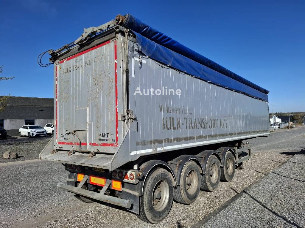 AMT 4 akslet 60m3 tiptrailer til korn med ecotop poluprikolica kipera