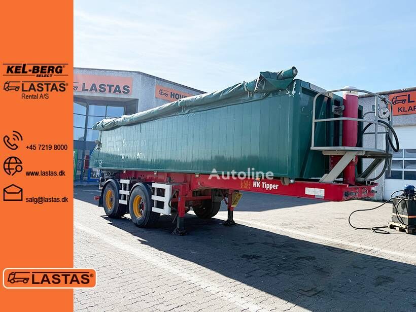 HK TIPPER / Alukastenmulde Kipper 25 m³ poluprikolica kipera