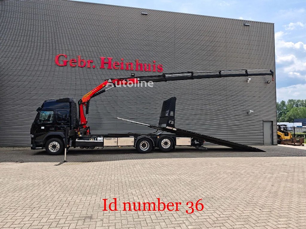 Volvo FM 460 6x2 Omar S8.2000-21 3 Tons Hubbrille Palfinger PK 19.001 šlep auto