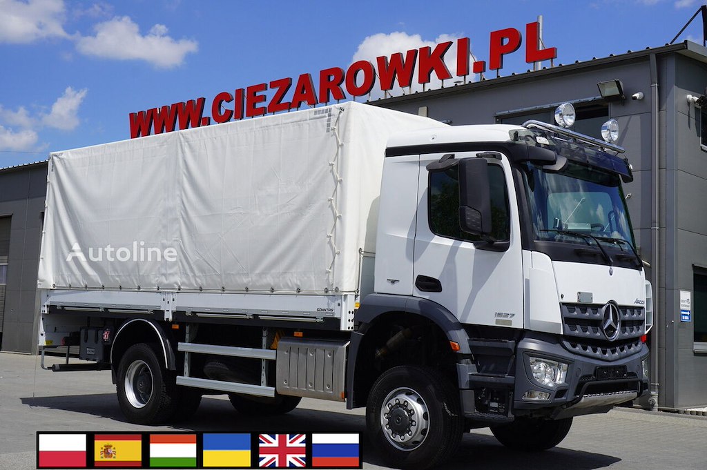 Mercedes-Benz Arocs 1827 / 10 tho. km!!! / 4x4 / Driver education truck / Curt kamion s ceradom