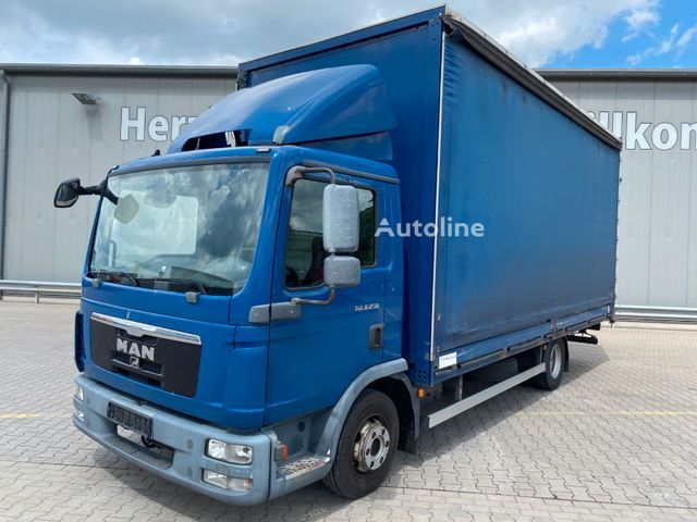 MAN TGL 8.250 BL I Edscha*Klima*2xAHK*Automatik* kamion s ceradom