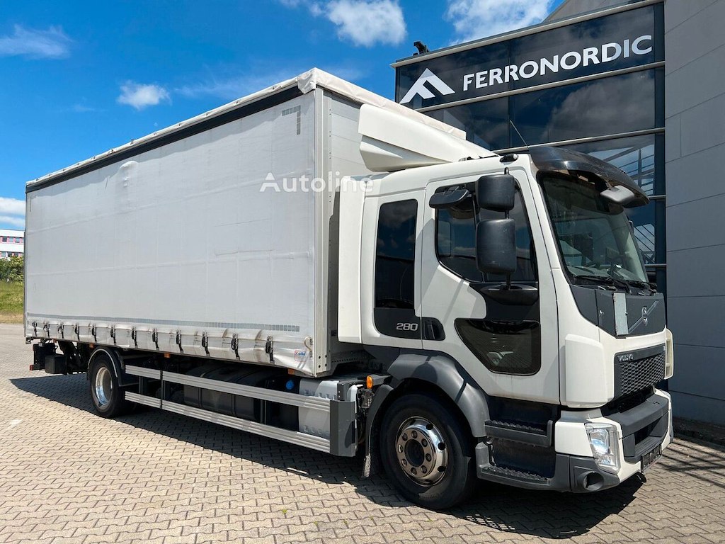 Volvo FL 16.280 Klima*LBW*Voll Luft*ALCOA kamion s ceradom