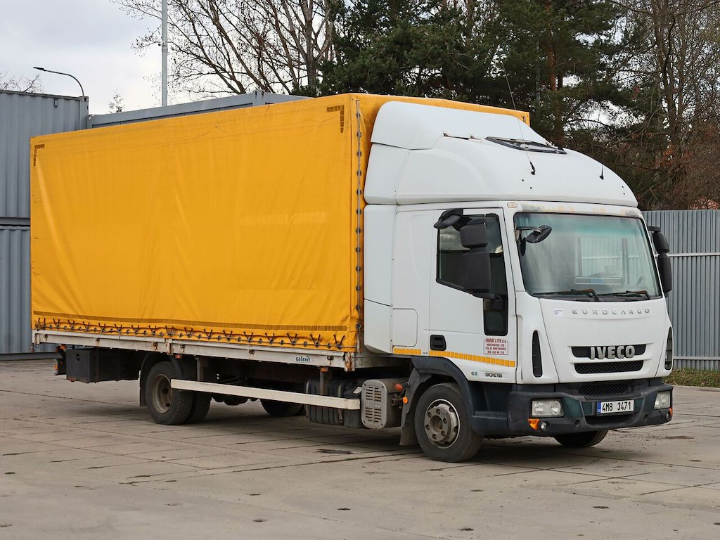 IVECO ML90E18, EURO 5, TŘÍSTRANNÁ SHRNOVACÍ PLACHTA, 16 PALET kamion s ceradom
