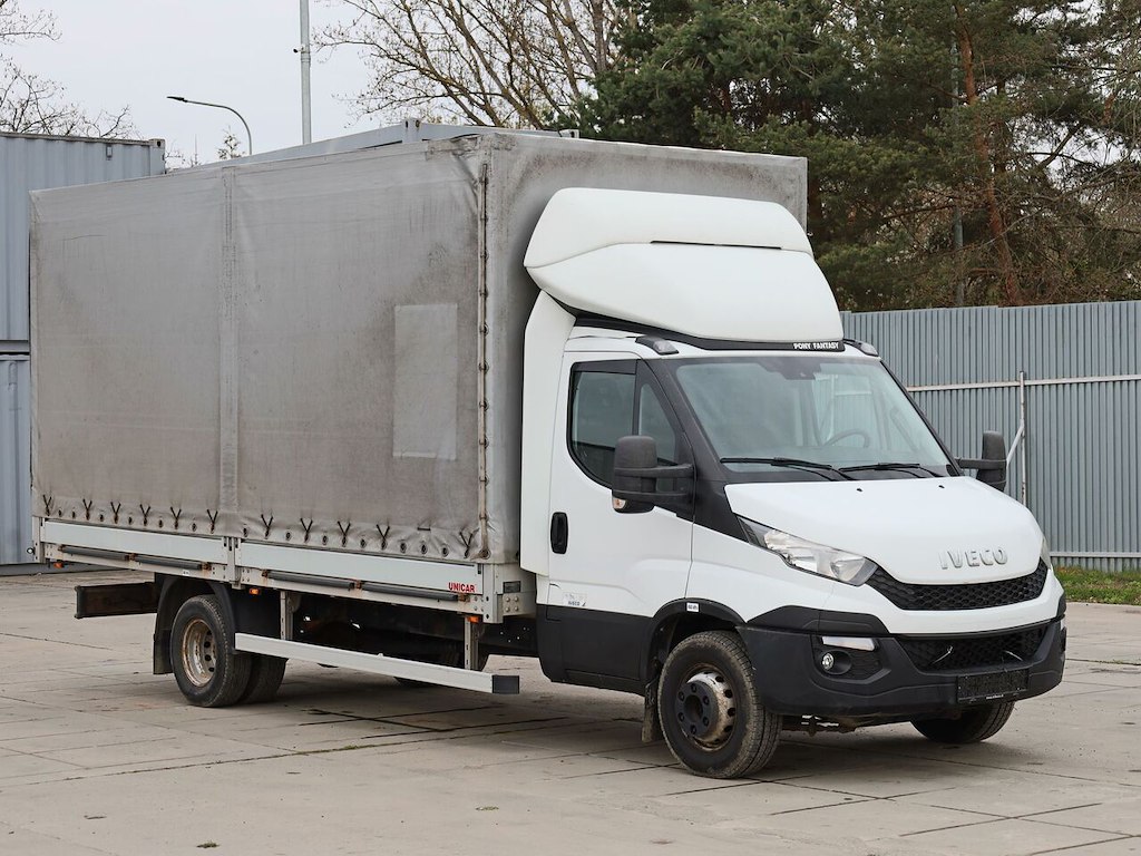 IVECO 70C17, EURO 5, SHRNOVACÍ PLACHTA, 4 VÁLCE, 10 PALET kamion s ceradom
