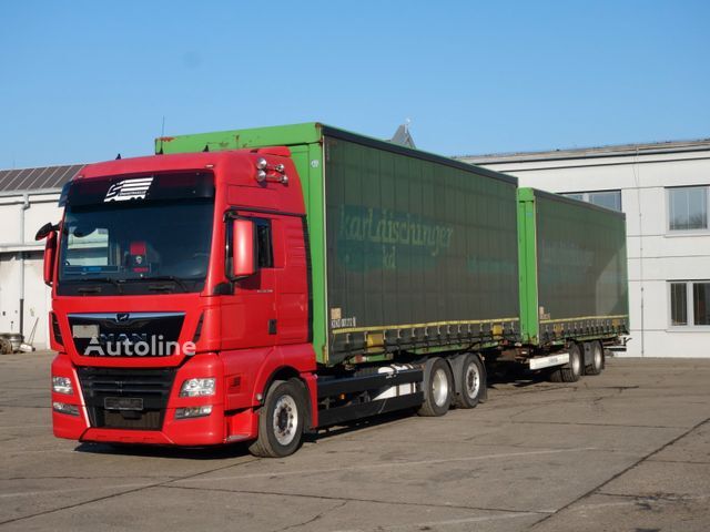 MAN TGX 26.500 XXL, BDF, Retarder, + Anhänger Krone kamion s ceradom