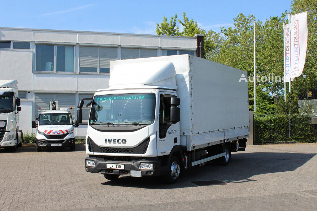 IVECO 75-190 E6 Pritsche-Plane LDW LBW Klima kamion s ceradom