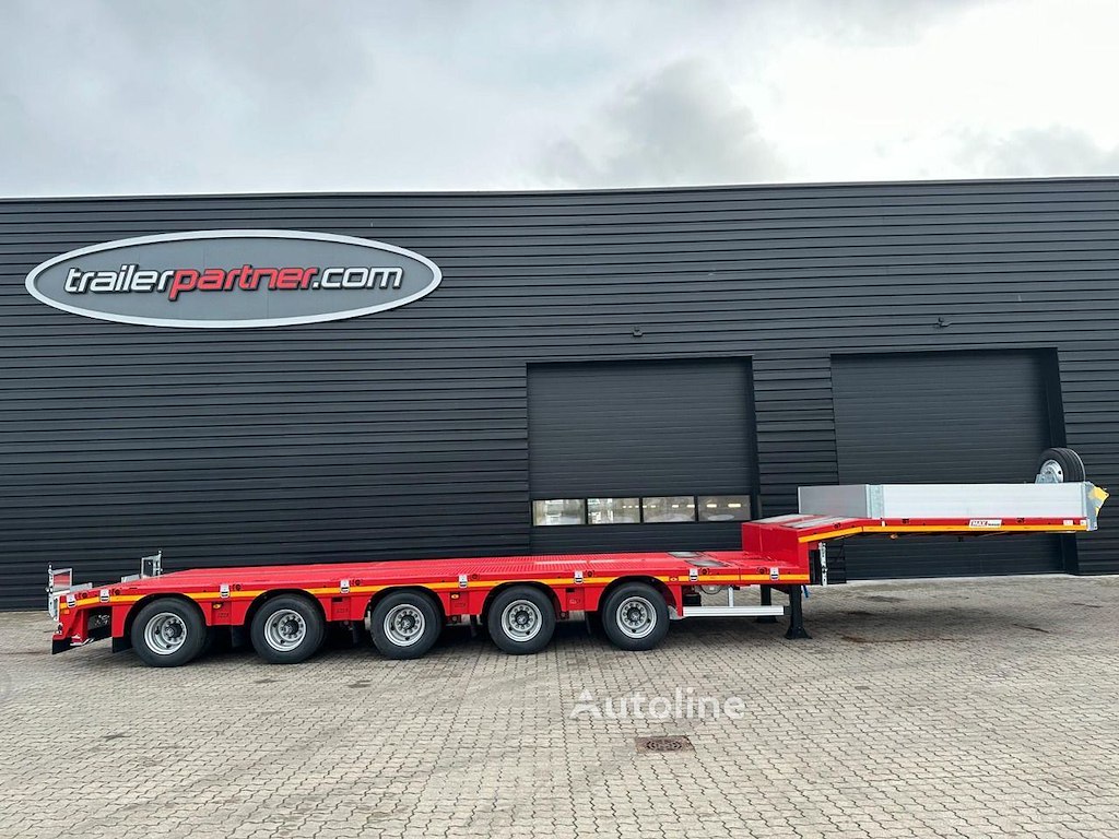 Nova Faymonville Maxtrailer MAX 100 5 achs tieflader poluprikolica sa niskom platformom