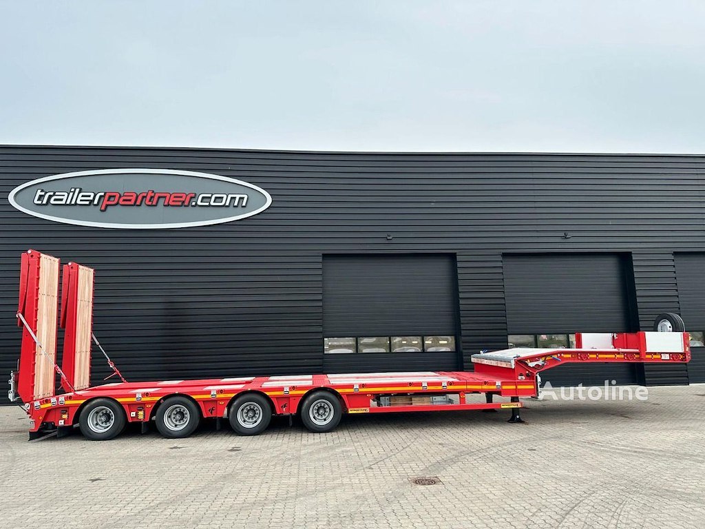 Nova Faymonville Multimax 4 achs tieflader / Baggermulde poluprikolica sa niskom platformom