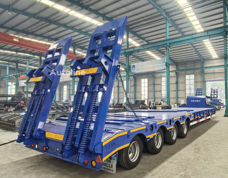 Nova Titan 4 Axle Low Loader Trailer for Sale in Ghana poluprikolica sa niskom platformom