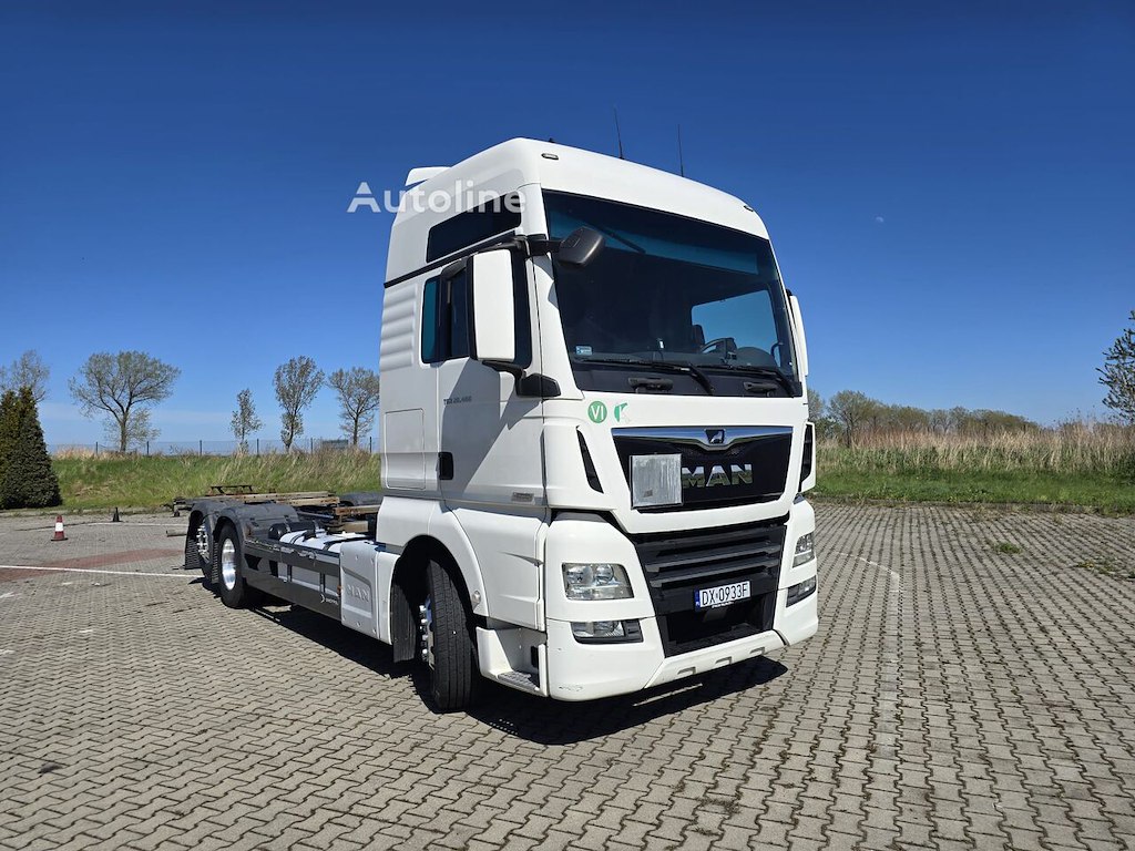 MAN TGX 26.460 New Motor vozilo za prevoz kontejnera
