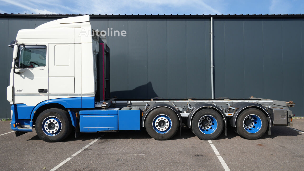 DAF XF 510 8x2 20FT container transport truck vozilo za prevoz kontejnera