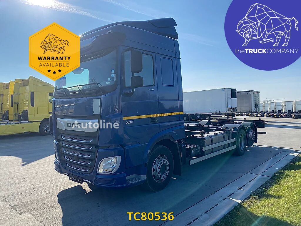 DAF XF 480 vozilo za prevoz kontejnera