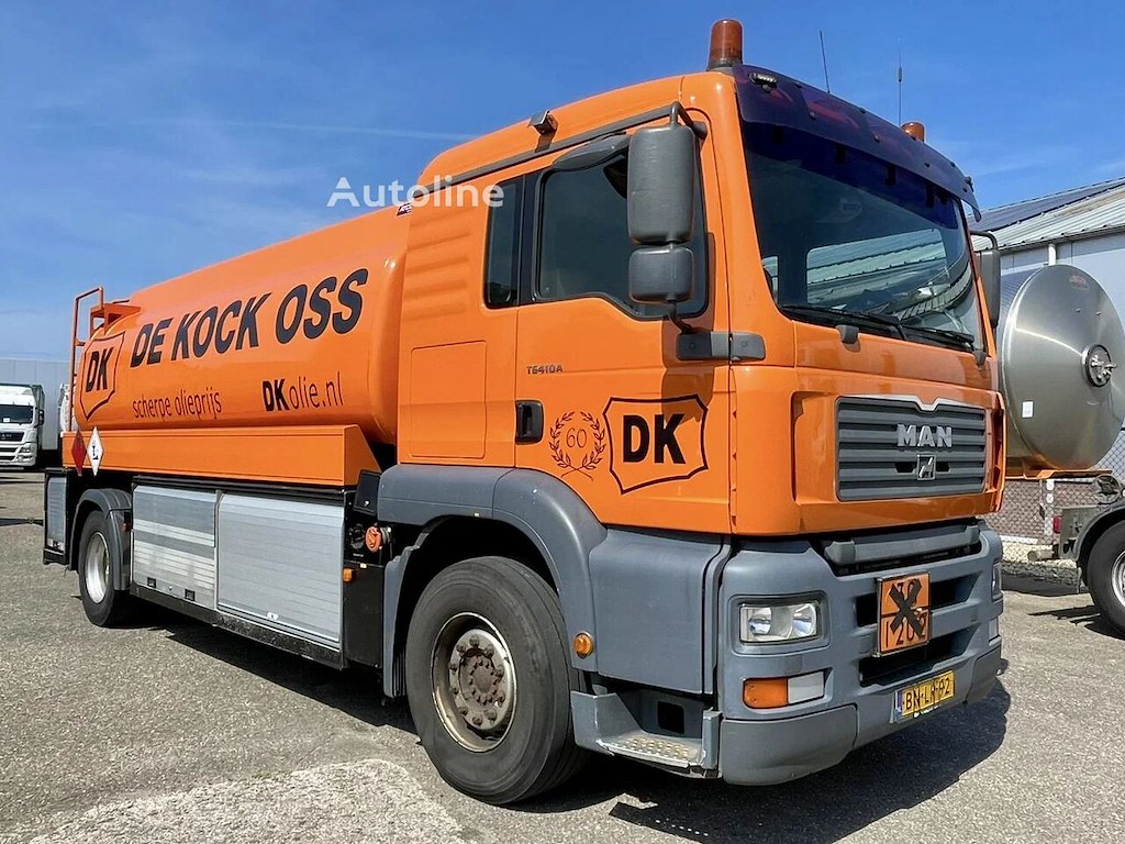 MAN TGA 18.410 Dutch truck! 15000 L, 4 COMP ATCOMEX, ADR, BACKUP CAM autocisterna