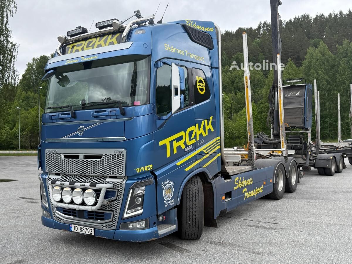 Prodaje se Volvo FH750 kamion za prevoz drva na aukciji