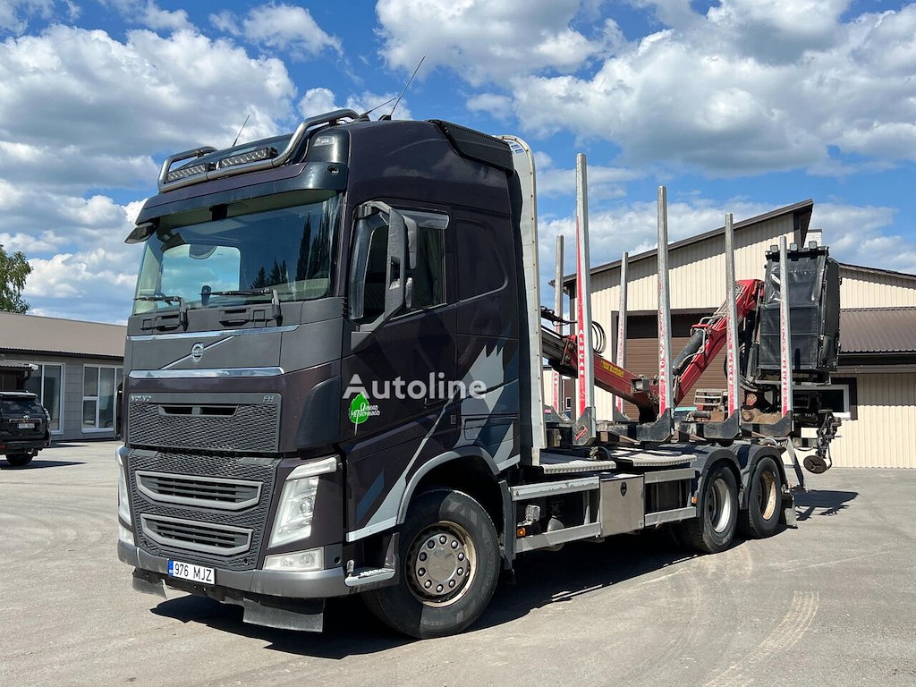 Volvo FH540 6X4 HIAB 96ST 97 kamion za prevoz drva