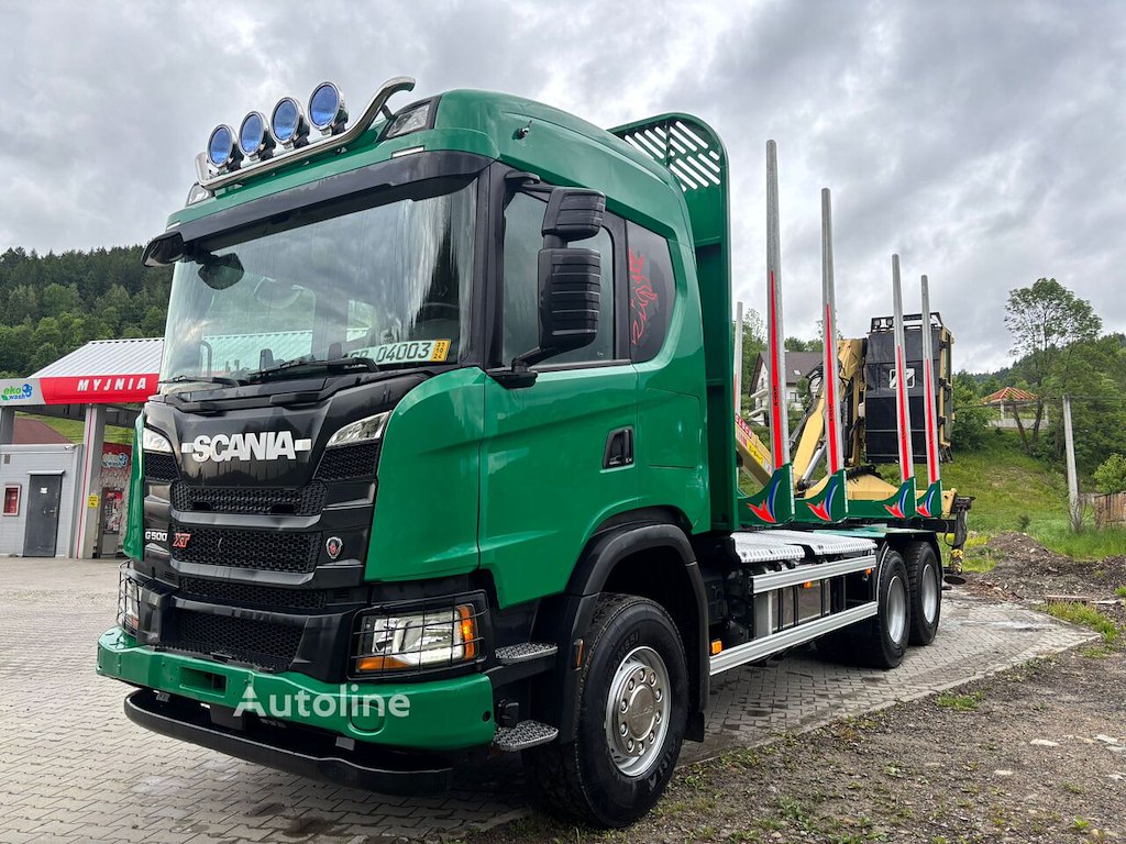 Scania 500 XT 6x4 kamion za prevoz drva