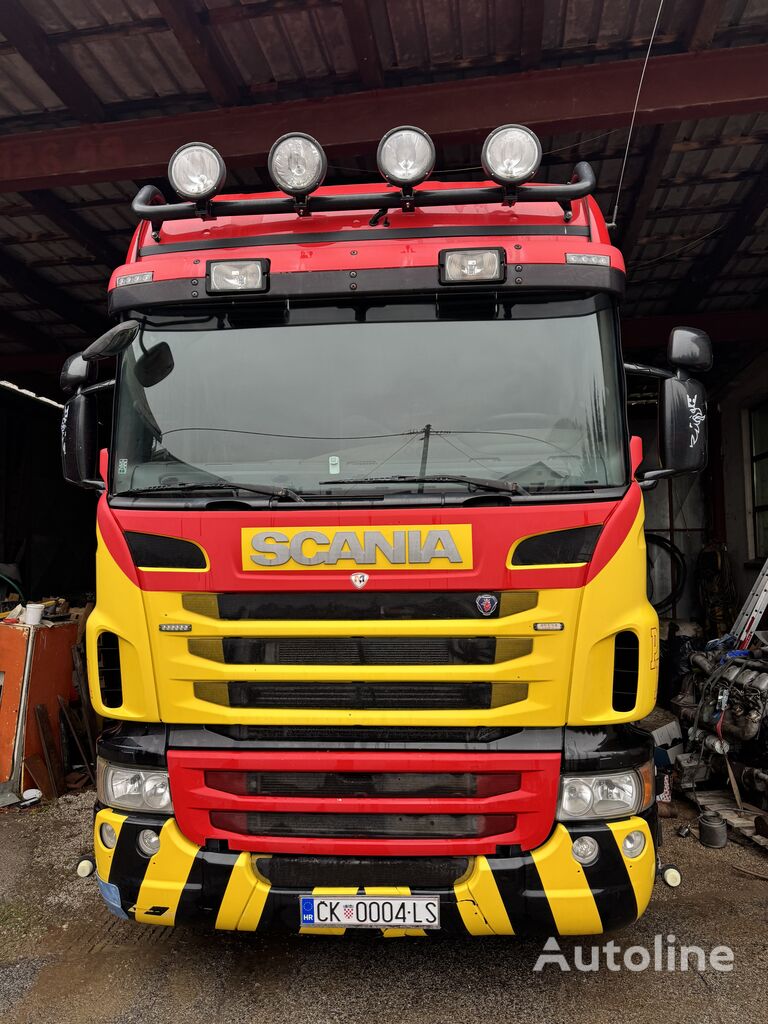 Scania R480 kamion autopodizač kontejnera